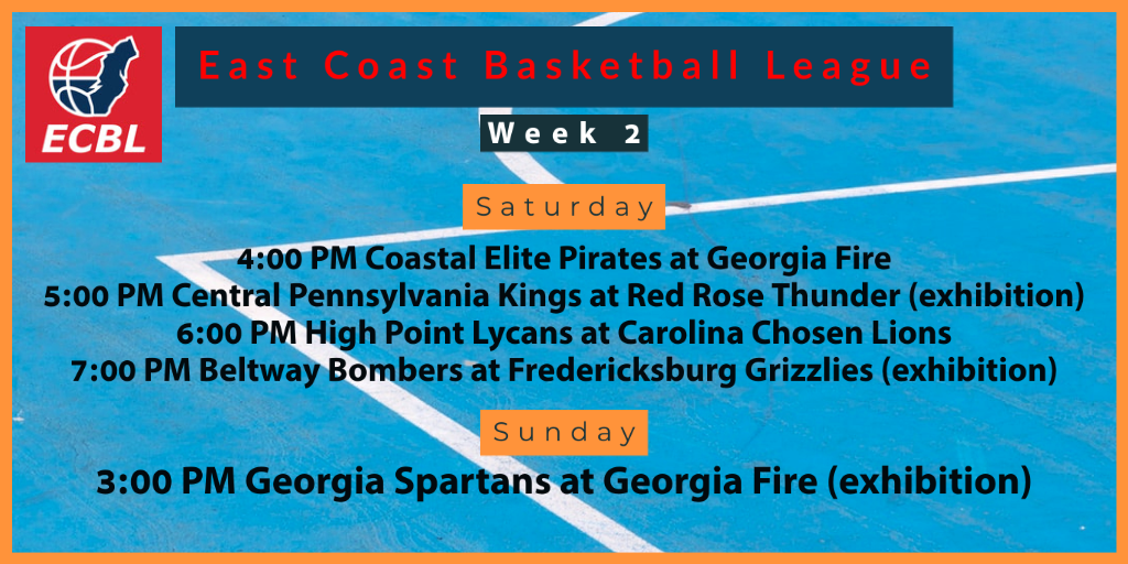 Week 2 action in the ECBL – Ludwig Media