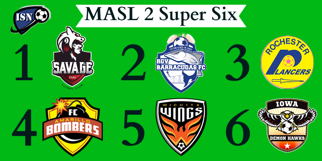 MASL 2 Super Six Power Rankings – Ludwig Media